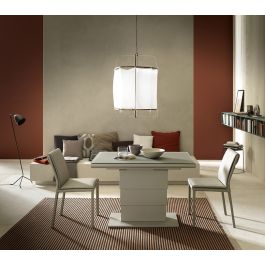 Espace Topper - Table de repas ARES GLASS