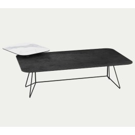 Espace Topper - Table basse plateau extensible Vertigo